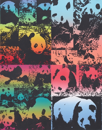 Rob Pruitt | World of Pandas (2013) | MutualArt