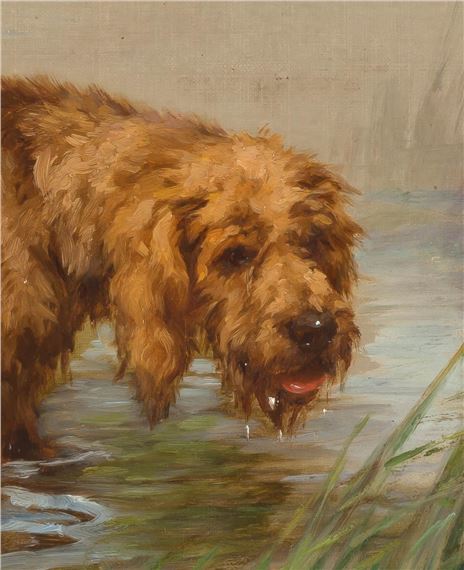 Maud AliceEarl | The Old Retainer - An Otterhound | MutualArt