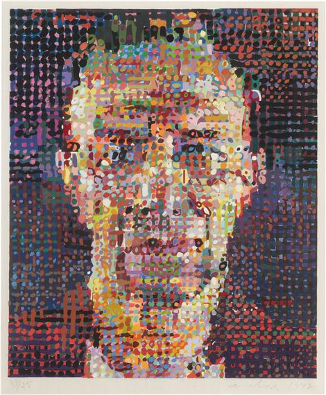 Chuck Close | ALEX (1992) | MutualArt
