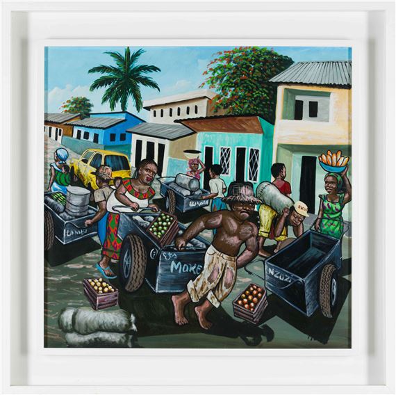 Moké | Street Scene | MutualArt