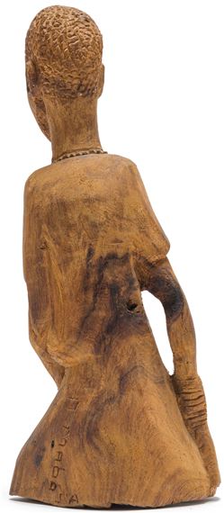Noria Mabasa | Cross-Legged Female Figure | MutualArt