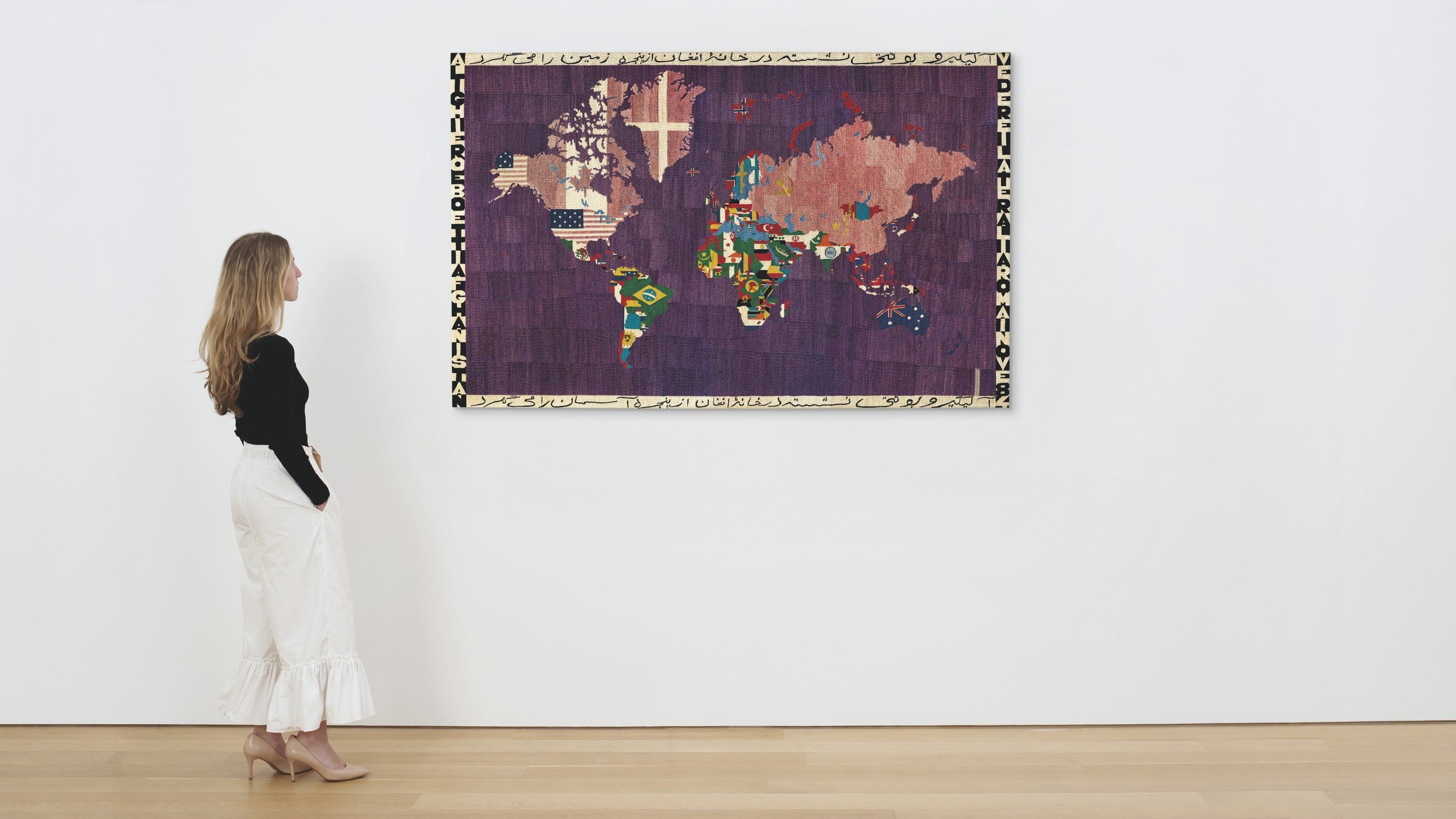 Alighiero Boëtti | Mappa (Map) (1984) | MutualArt