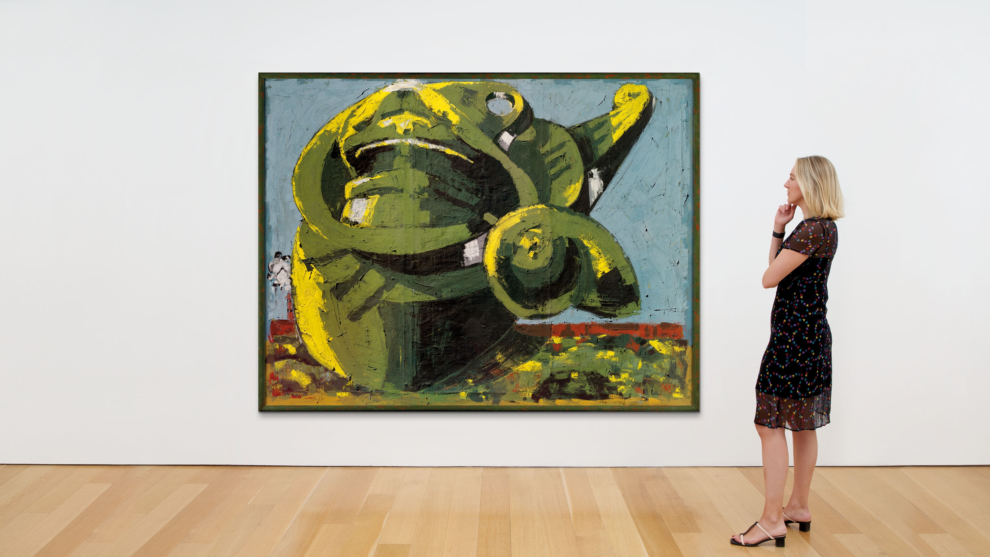 Markus Lüpertz | Arrangement für eine Mütze I- dithyrambisch ...