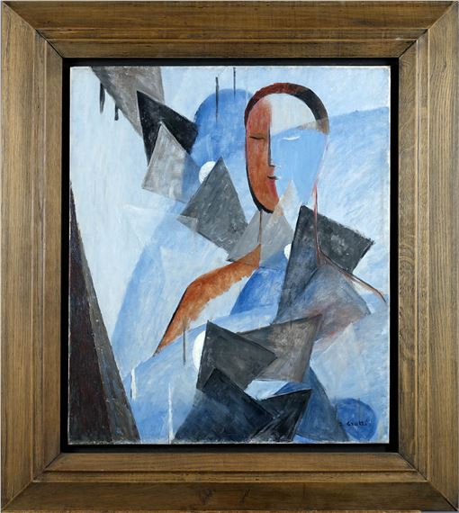 Jean Crotti | Femme (1924) | MutualArt