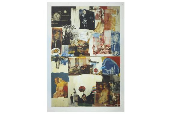 Robert Rauschenberg | Set of 3: Retroactive I, Skyway & Tracer | MutualArt