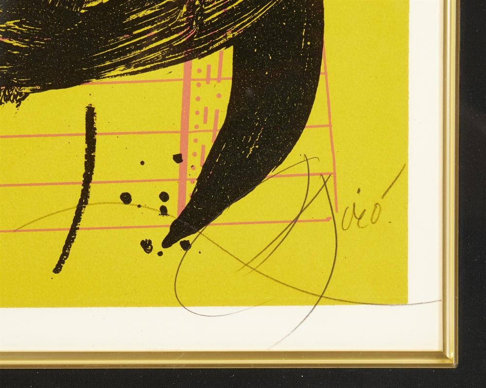 Joan Miró | Delire Du Couturier Jaune | MutualArt