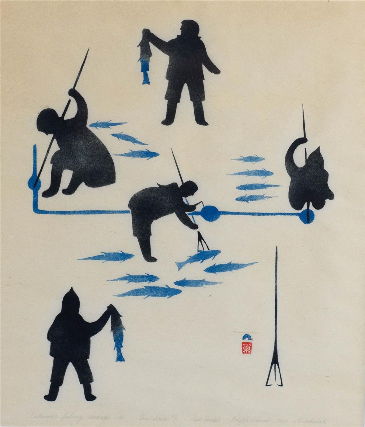 Inuit Fishing