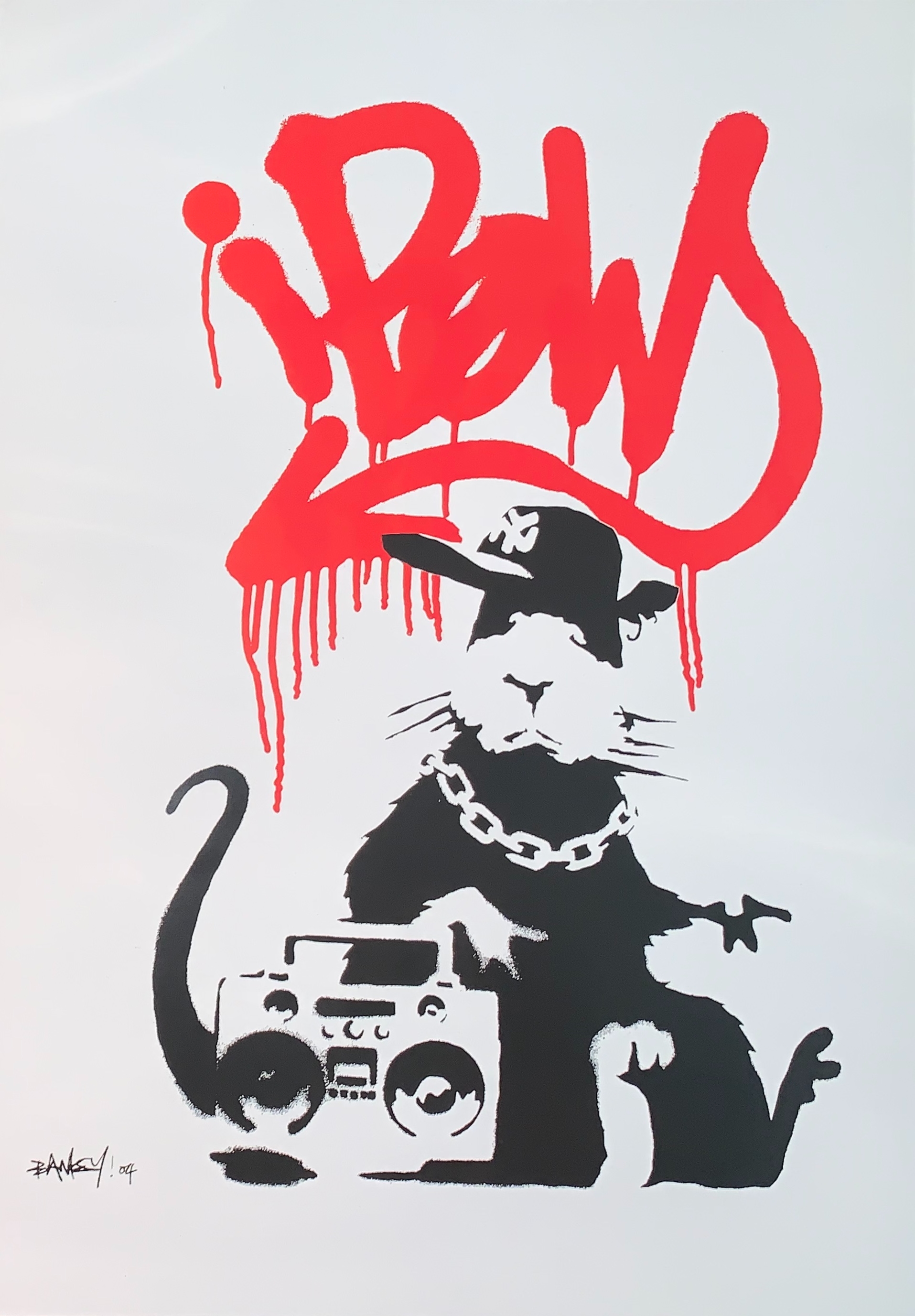 Banksy | Ghetto Rat Blaster (2004) | MutualArt