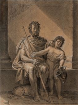 Fragonard Alexandre-Évariste | Cupid and Psyche | MutualArt