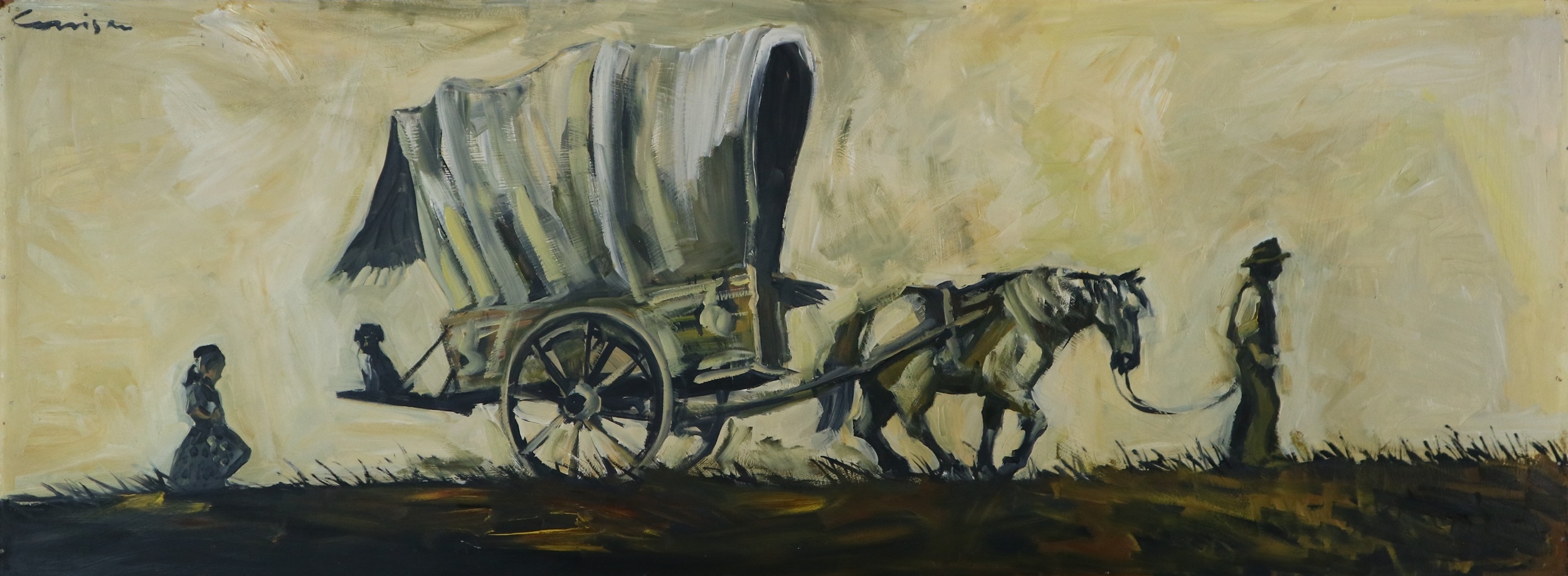 Cavan Corrigan | Horse and Wagon | MutualArt