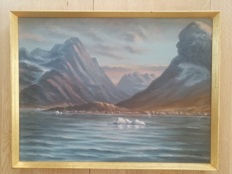 Lauritz Jessen | View from Greenland | MutualArt
