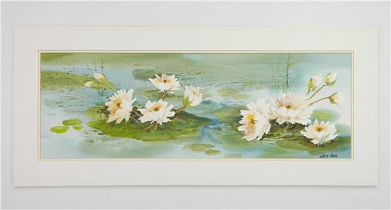 Fred Leach | Water Lilies | MutualArt