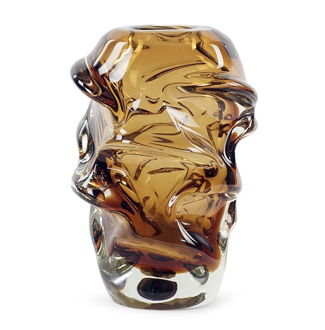 Jan Beránek | A Jan Beranek for Skrdlovice Glassworks 'Propeller' Vase ...