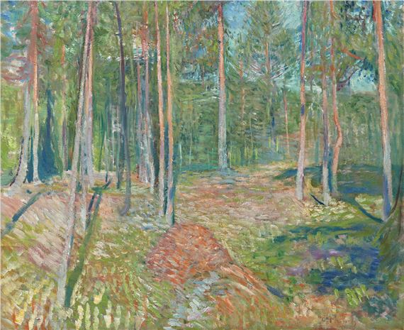 Edvard Munch | Soloppgang I Åsgårdstrand (Sunrise in Åsgårdstrand ...