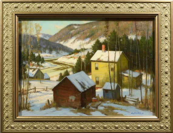 Junius Allen | Winter Afternoon (1953) | MutualArt