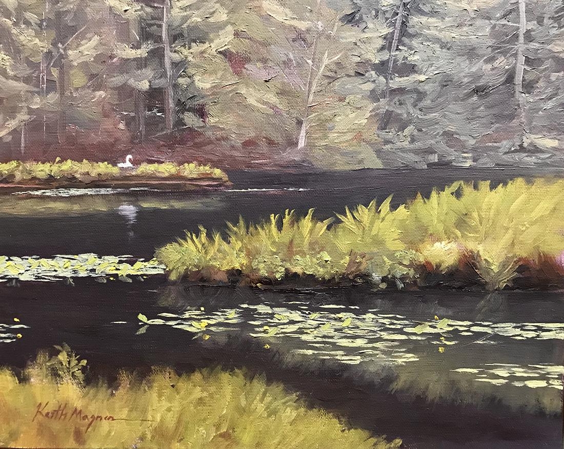 Keith Magner | Morning Light on Easton Reservoir | MutualArt