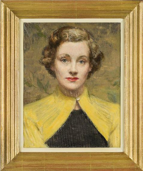 Anthony Devas | 1958- Portrait of Griselda Kentner (second wife of ...