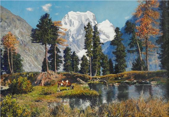Cesare Maggi | The Mont Blanc | MutualArt