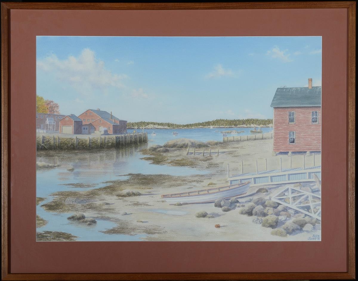 Bill Jewell | Night Sky, Portland | MutualArt