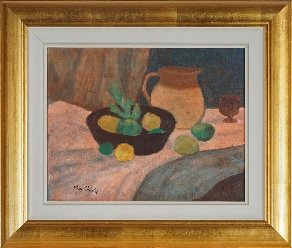 Ray Crooke | Still Life with fruit | MutualArt