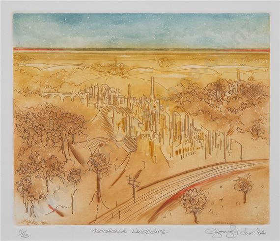 Gary Tricker | Rochdale Landscape (1982) | MutualArt