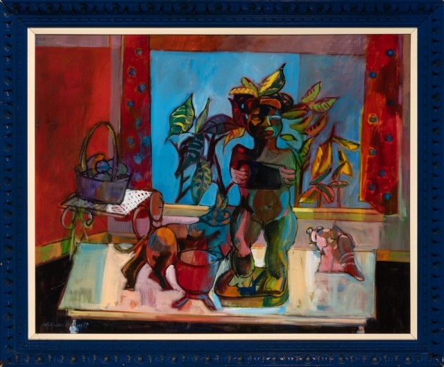 William Barnett | Still Life with Sculpture | MutualArt