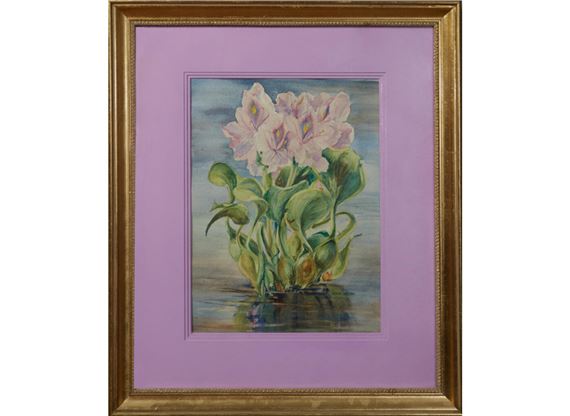 Ann Held | Purple Lilies | MutualArt