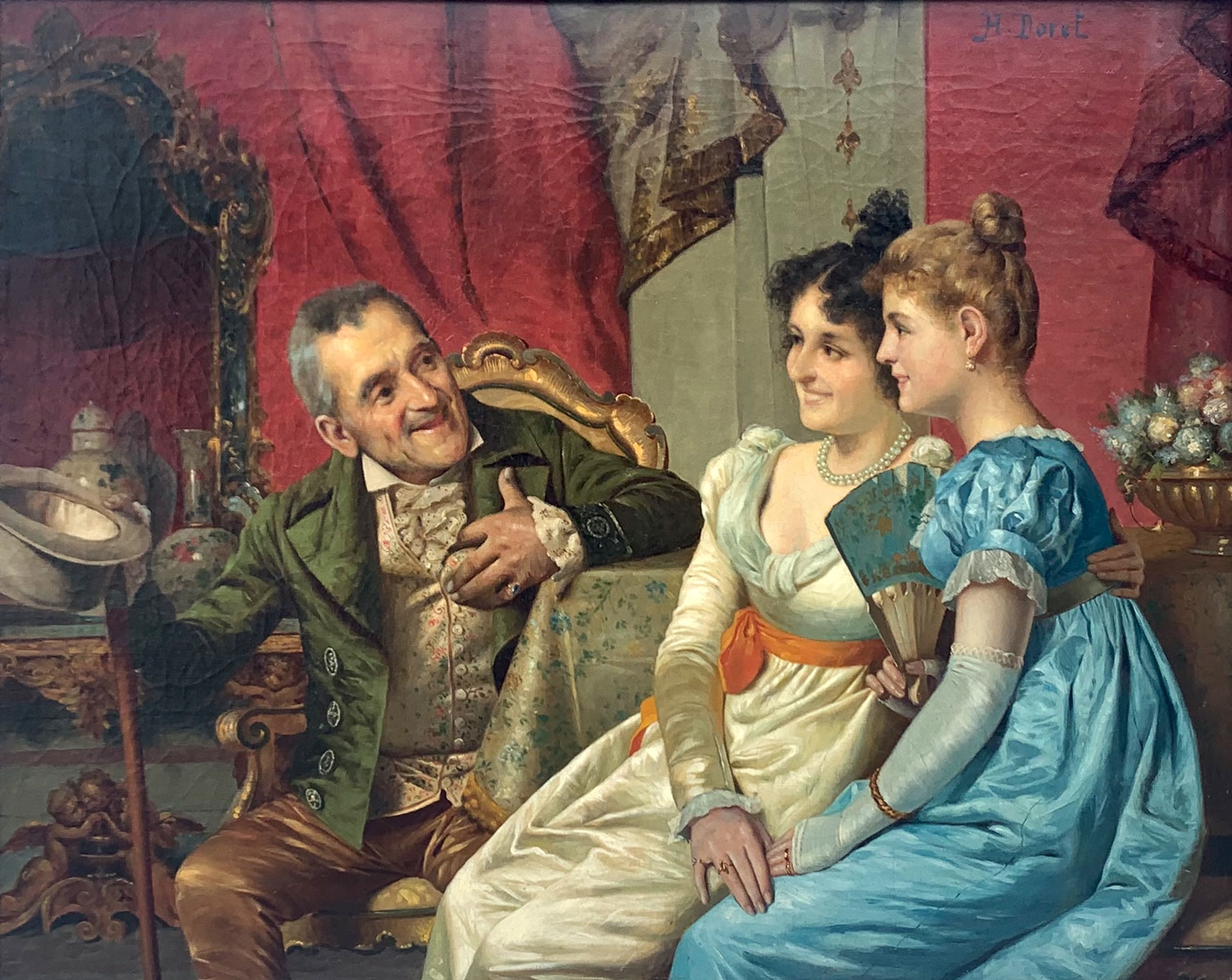 Victorian Parlor Painting