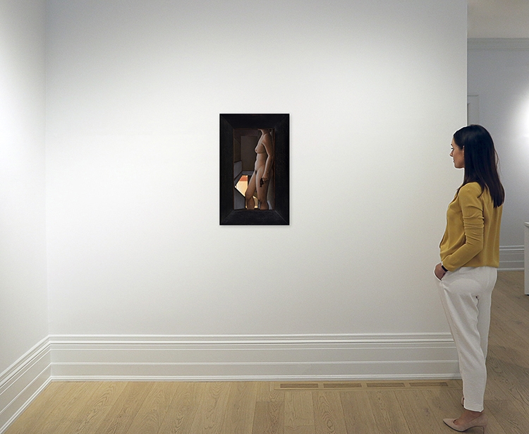 Alex Colville | Woman with Revolver (1987) | MutualArt