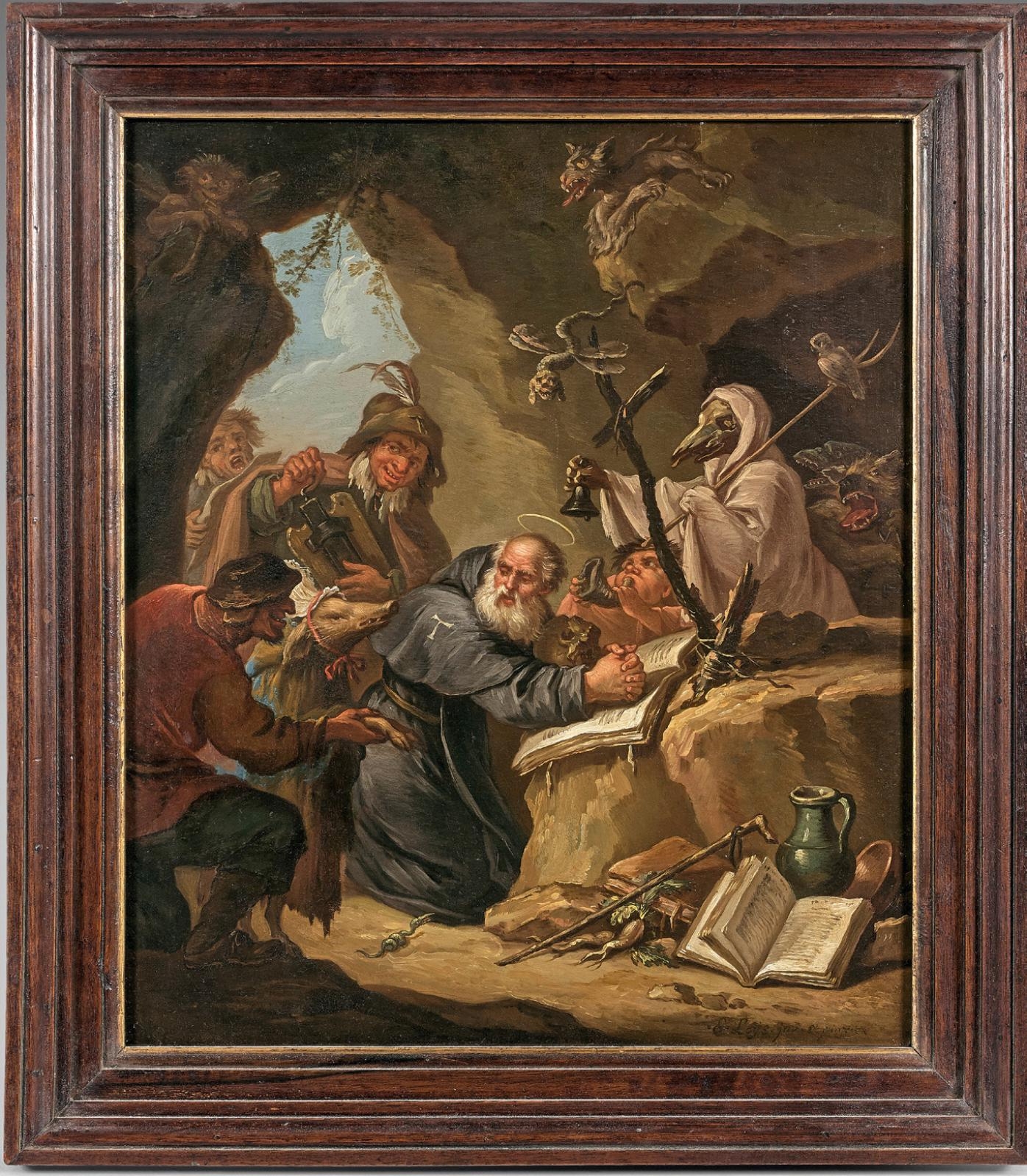 David Teniers the Younger | A festival of monkeys (1633) | MutualArt
