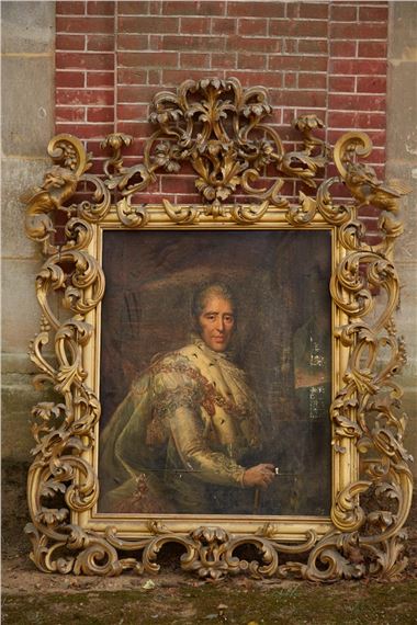 French School, 19th Century | Portrait of Charles X in Coronation Suit ...