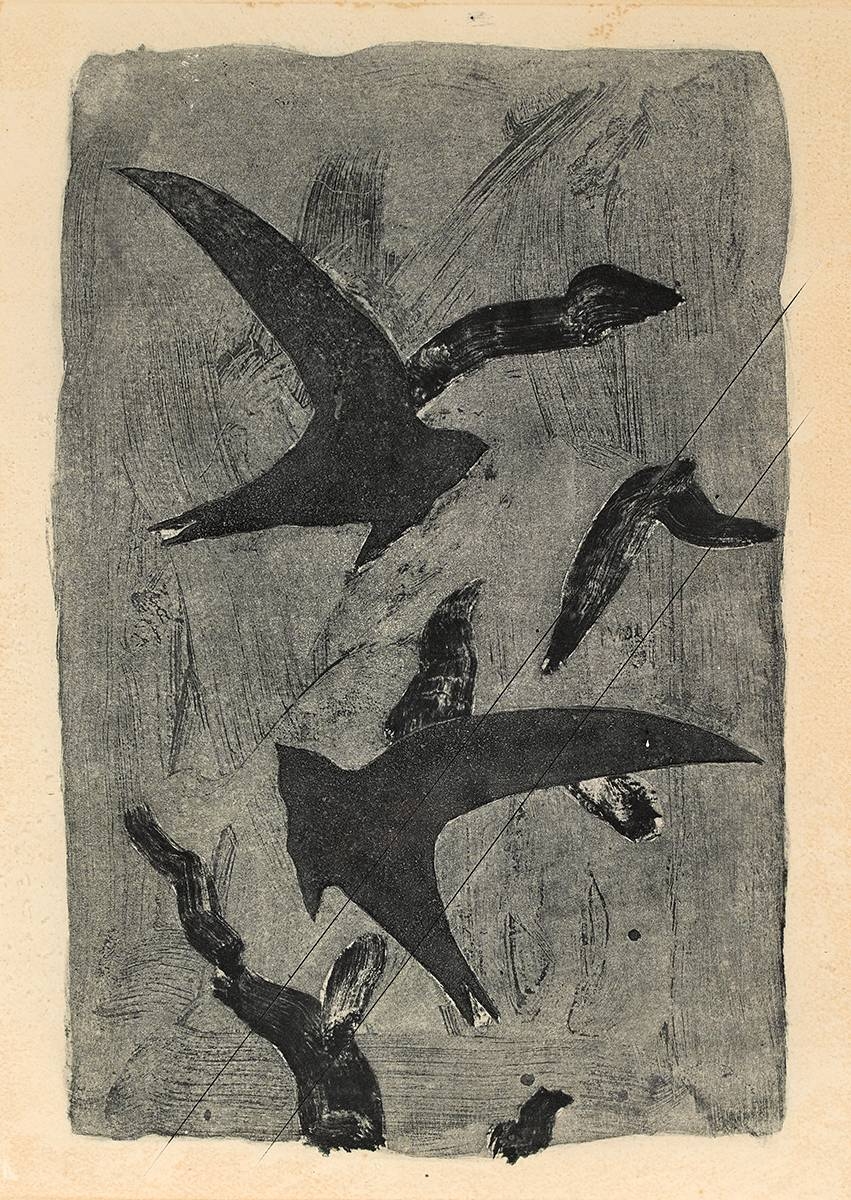 Georges Braque | BIRDS IN FLIGHT | MutualArt