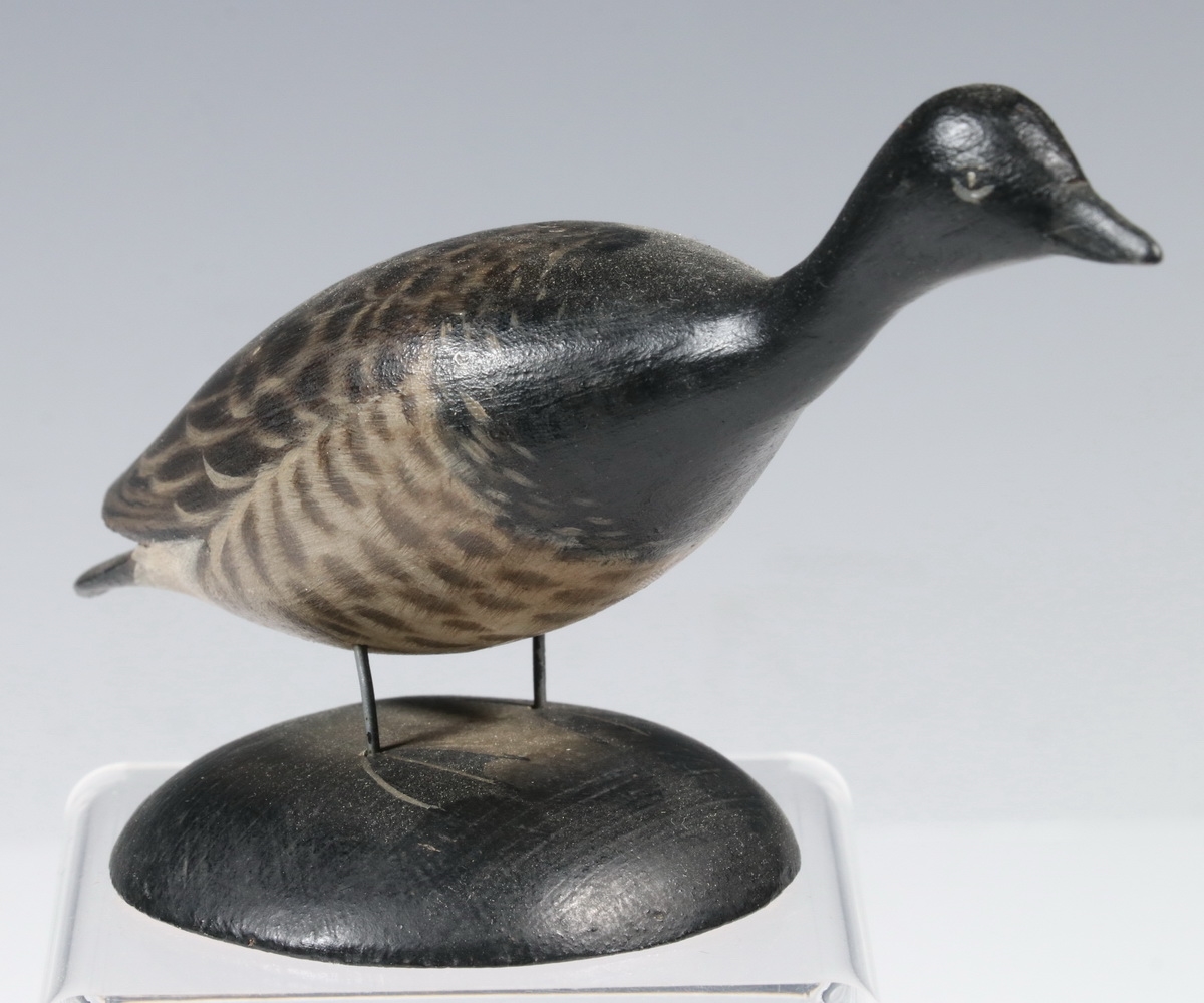 A. Elmer Crowell | Brant Miniature Duck Decoy | MutualArt