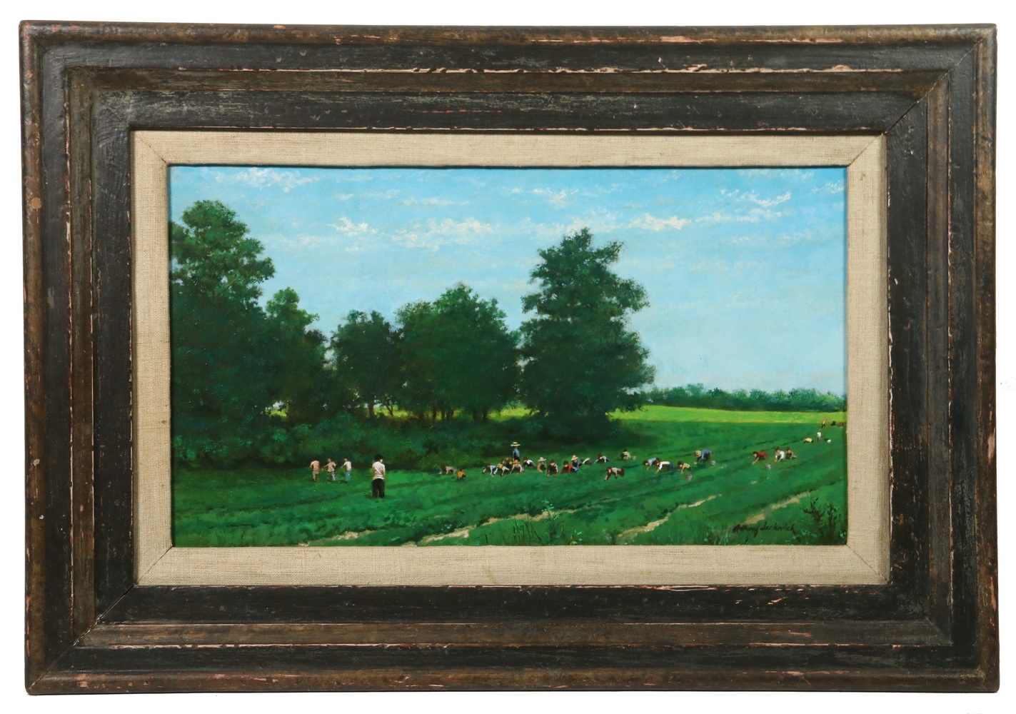 Anthony Jackovich | Workers in Field | MutualArt