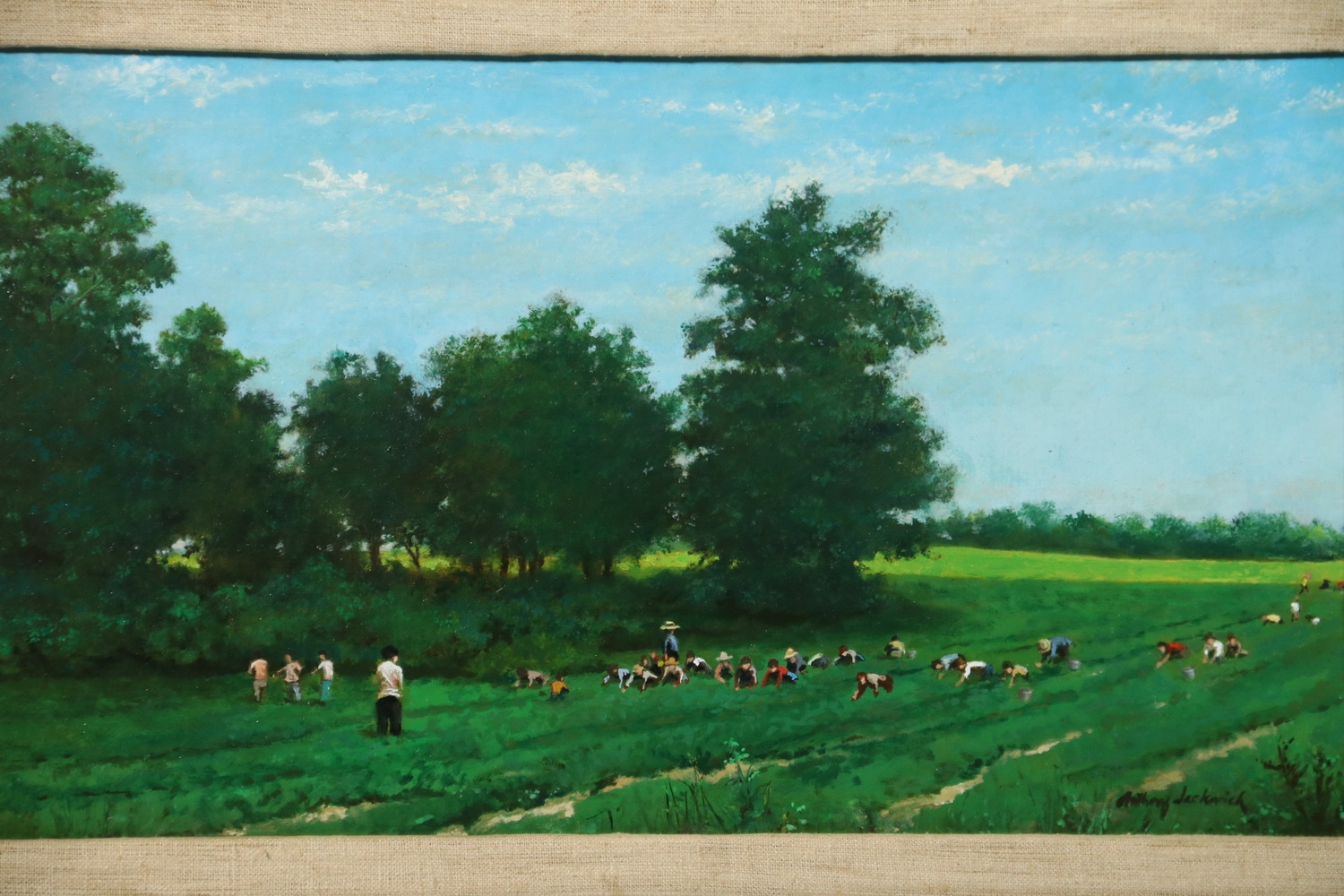 Anthony Jackovich | Workers in Field | MutualArt
