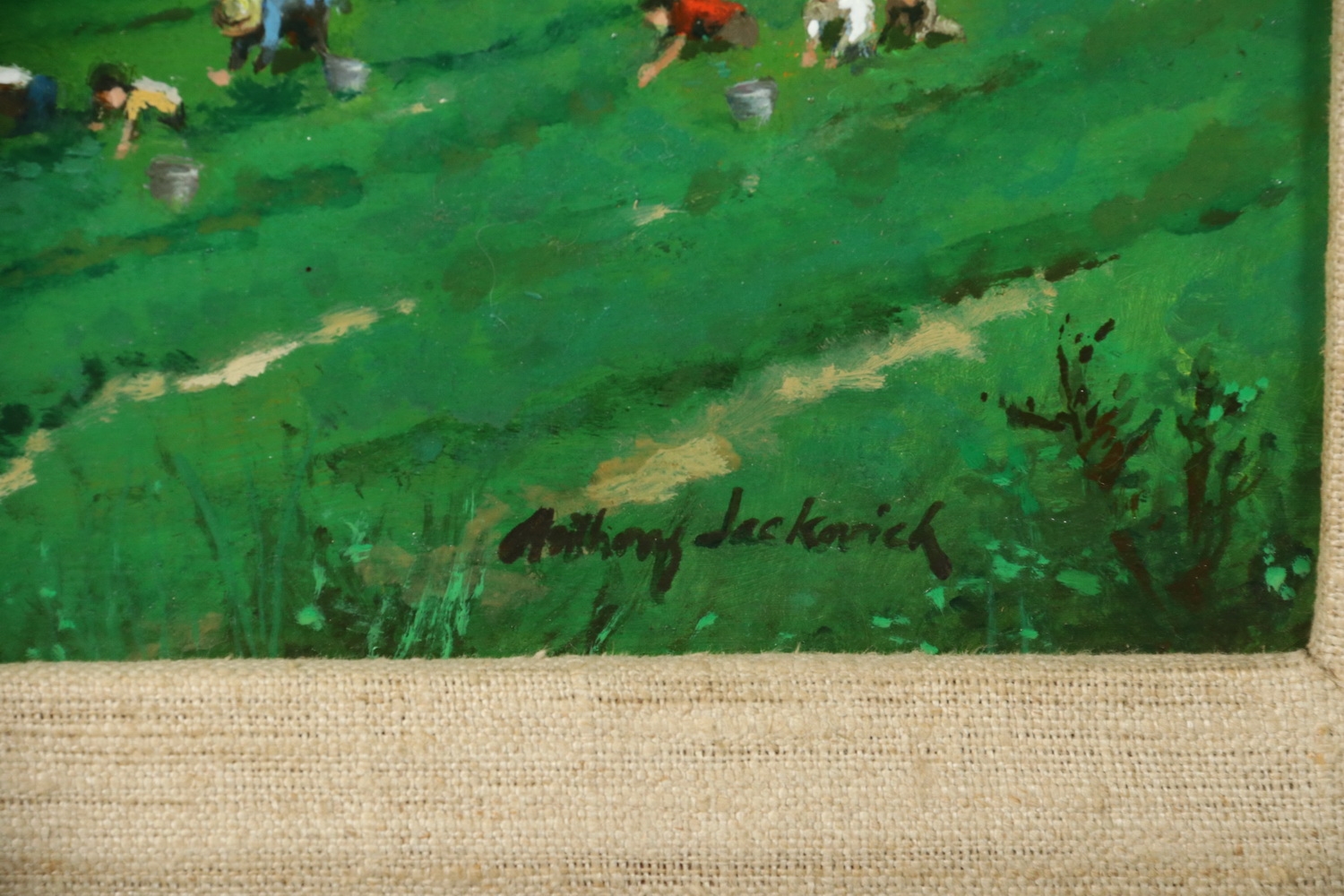 Anthony Jackovich | Workers in Field | MutualArt