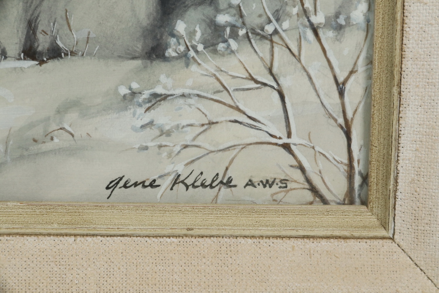 Gene Klebe | Winter Trees | MutualArt