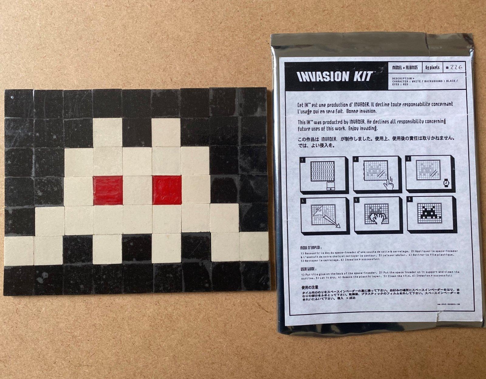 Space Invader | Invasion kit n°1, Modèle albinos, (2002) | MutualArt