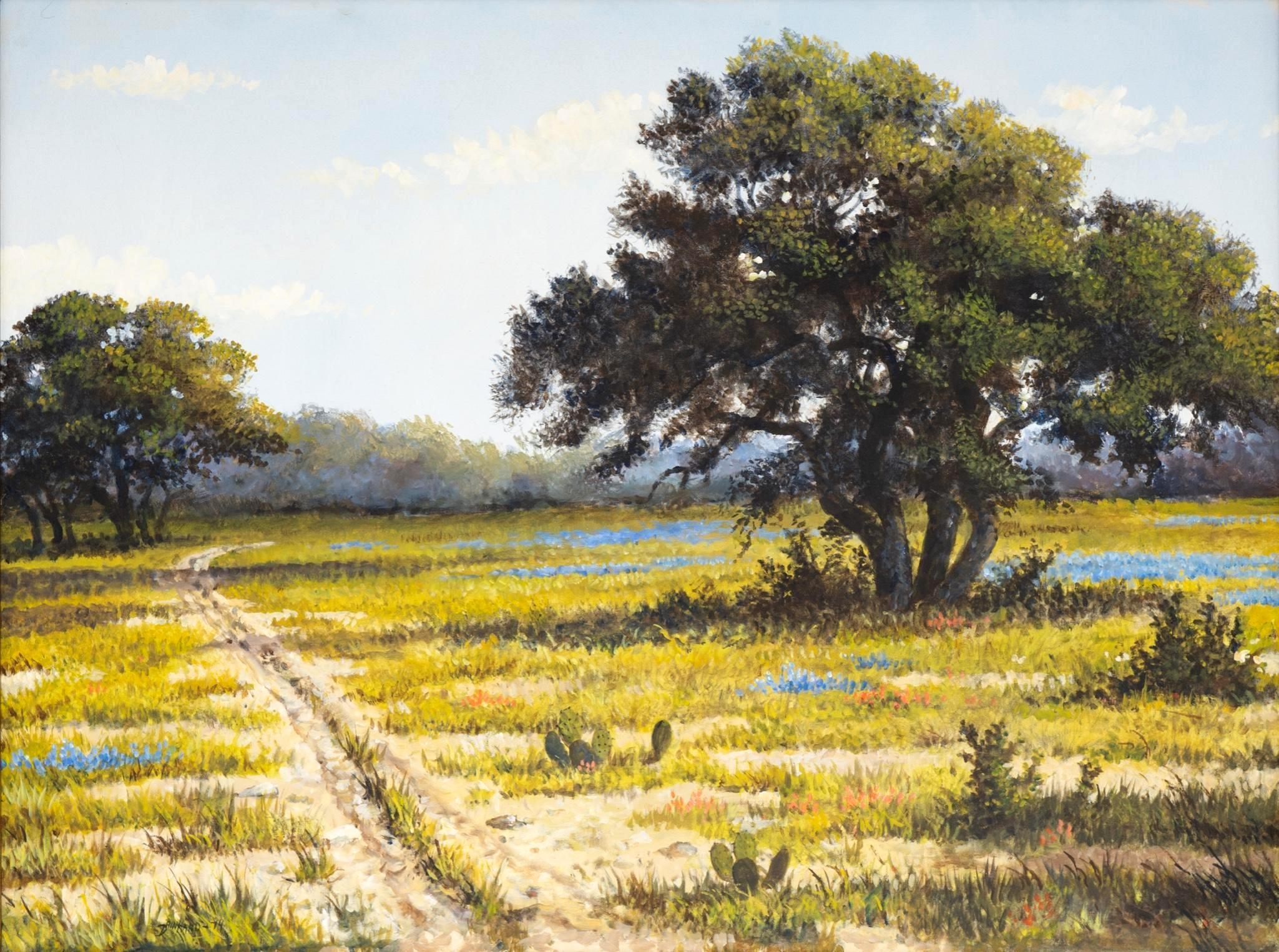David Drinkard | Texas Landscape (1979) | MutualArt