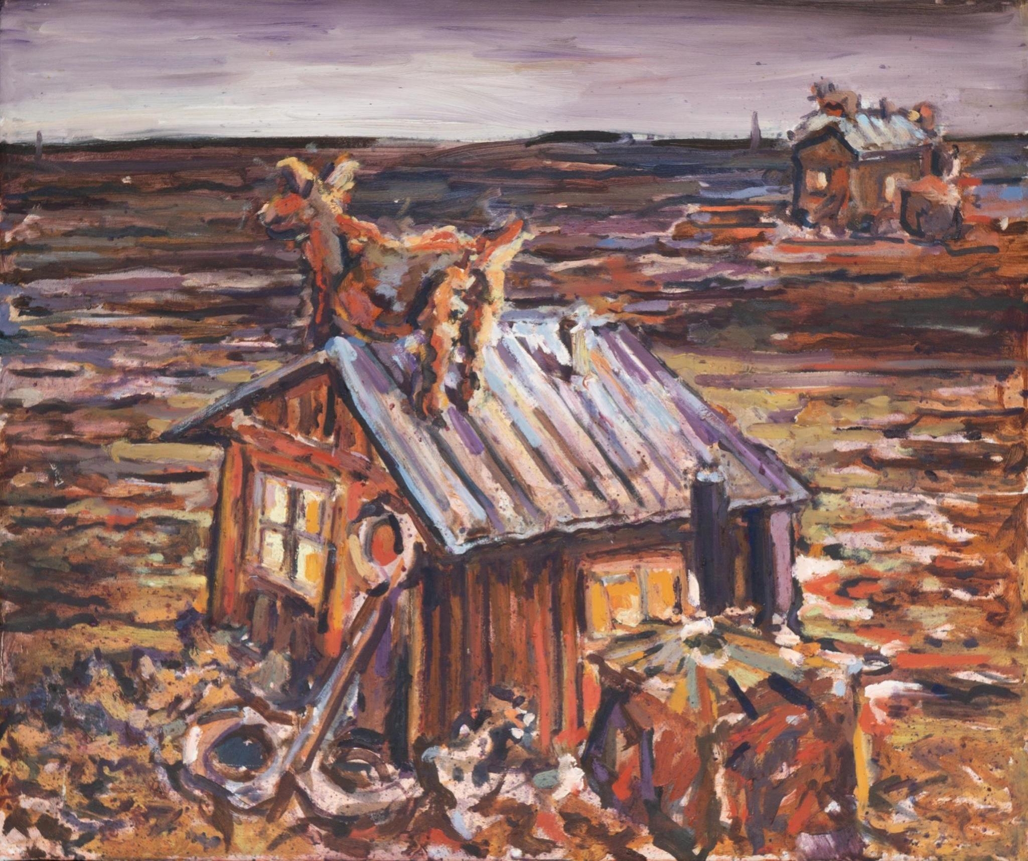 George Zupp | Goat Standing on Roof (1998) | MutualArt