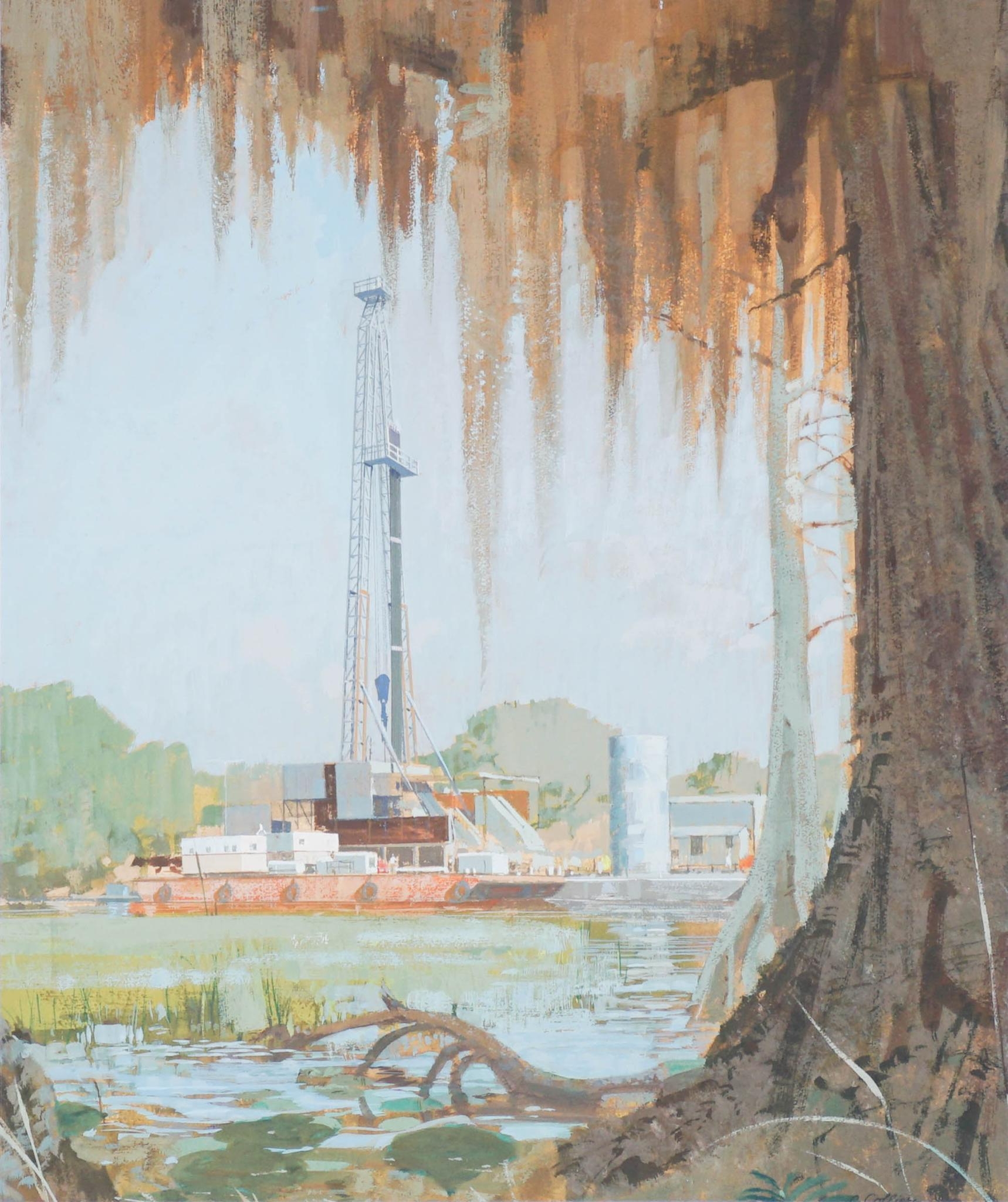 Carroll Collier | The Bayou Wildcat | MutualArt