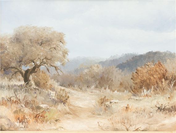 Paul Burkle | Hill Country Landscape | MutualArt