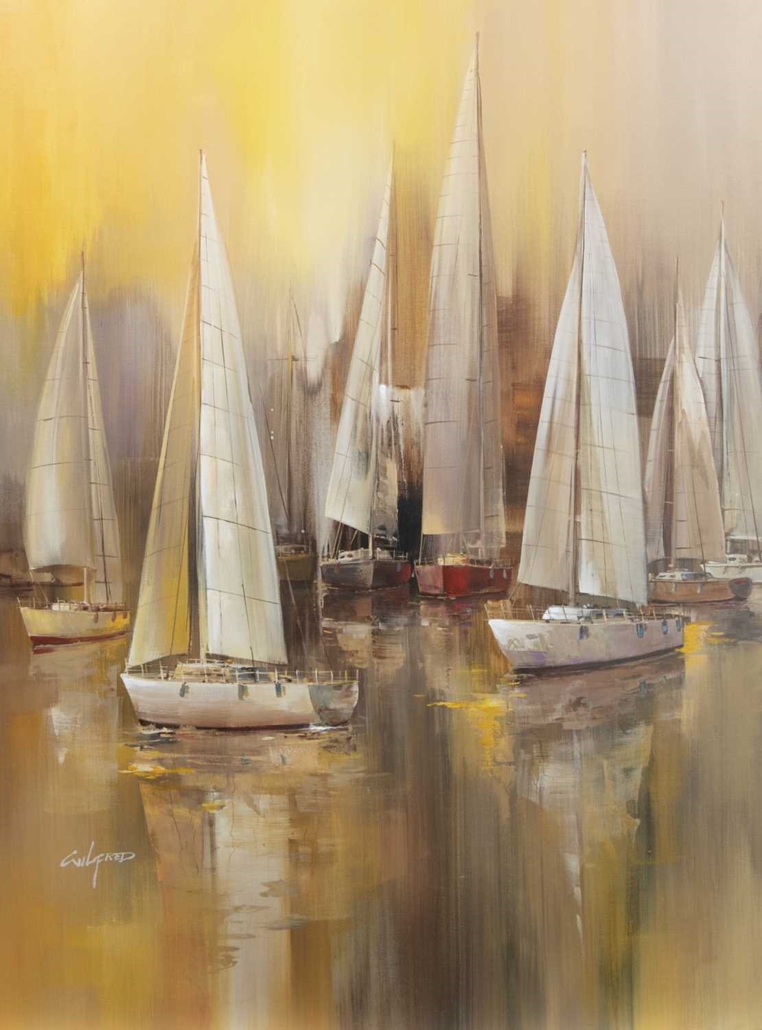 Wilfred Lang | THE GATHERING | MutualArt