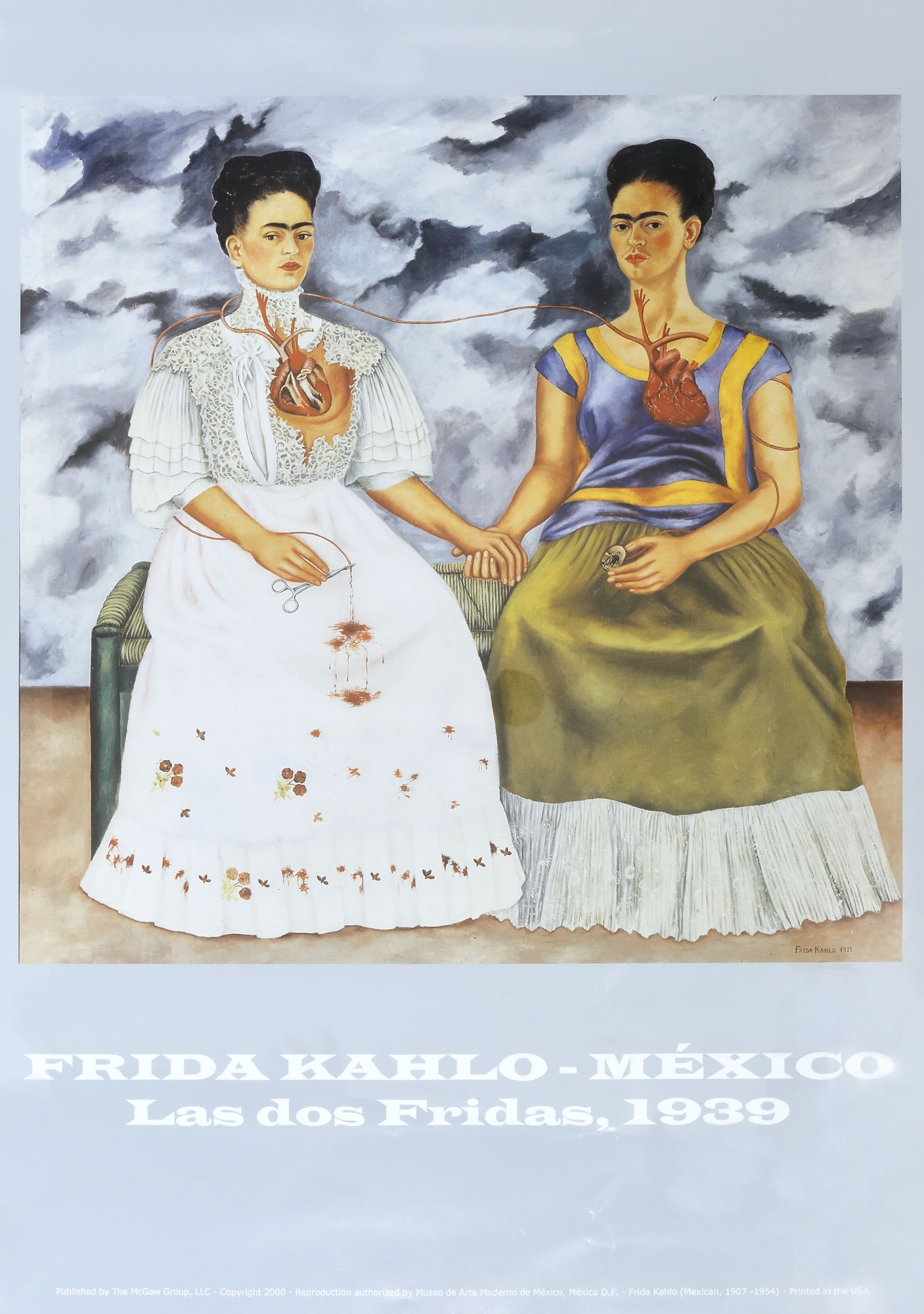 Frida Kahlo | Las dos Fridas (1939) | MutualArt