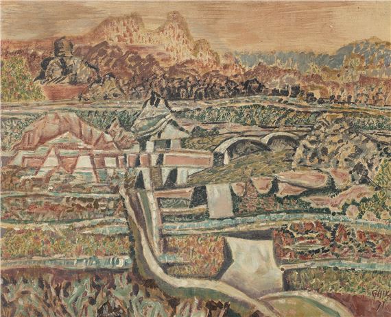 Nikos Hadjikyriakos-Ghika | Landscape (1971) | MutualArt