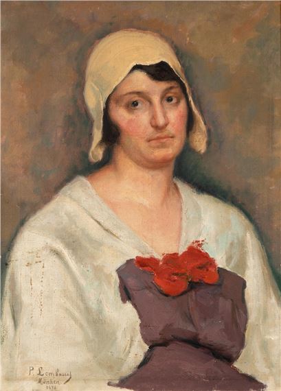 Polychronis Lembesis | Girl in traditional costume (1878) | MutualArt