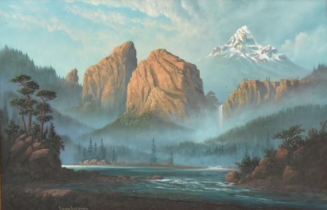 Clinton Baermann | Sierra Canyon Sunrise (1984) | MutualArt