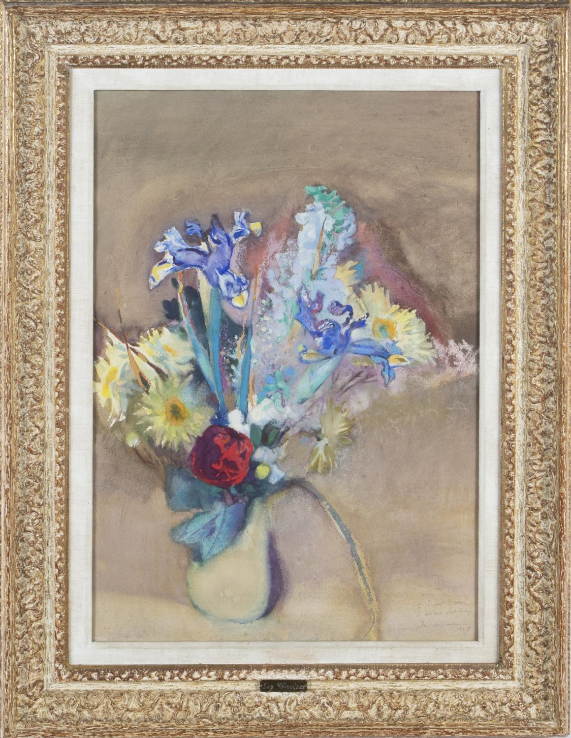 Ian Woodner | Still Life with Flowers in a Vase (1967) | MutualArt
