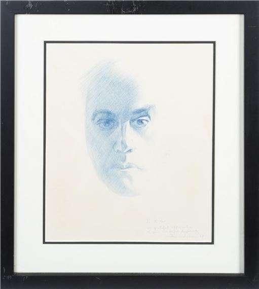 Ian Woodner | Self Portrait (1967) | MutualArt