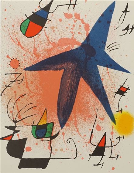 Joan Miró | Blue Star (1972) | MutualArt